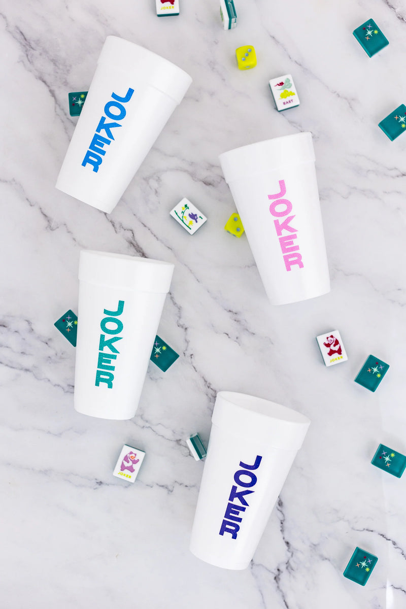 Joker Styrofoam Cups – The Finery Jackson