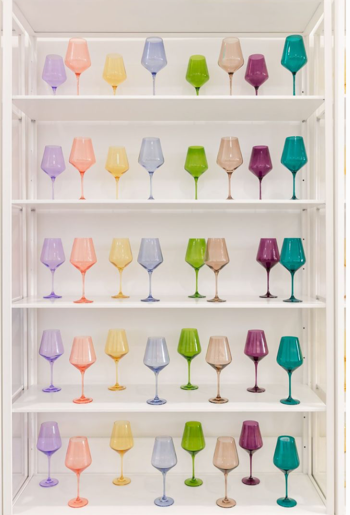 Estelle wine glasses store